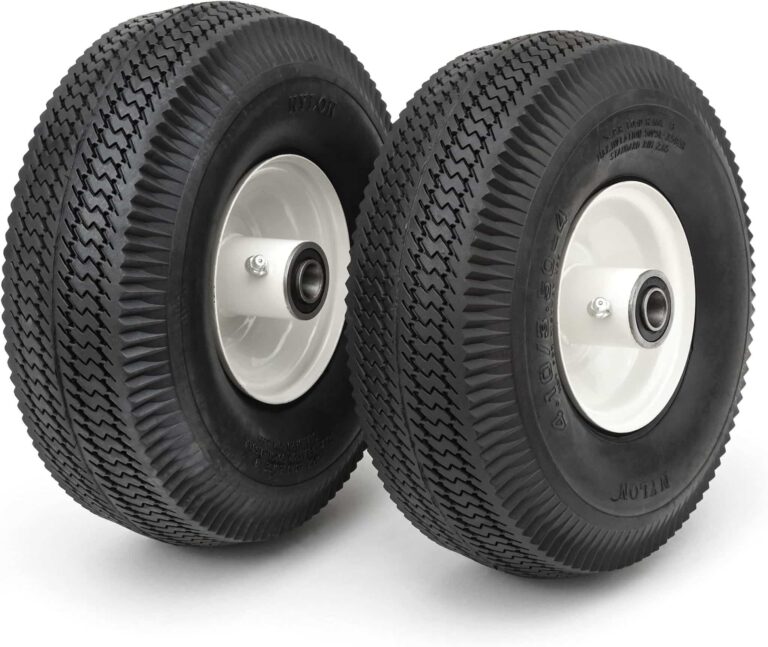 Lapp Wheels 10" Pneumatic Air Filled Utility Cart Wheels