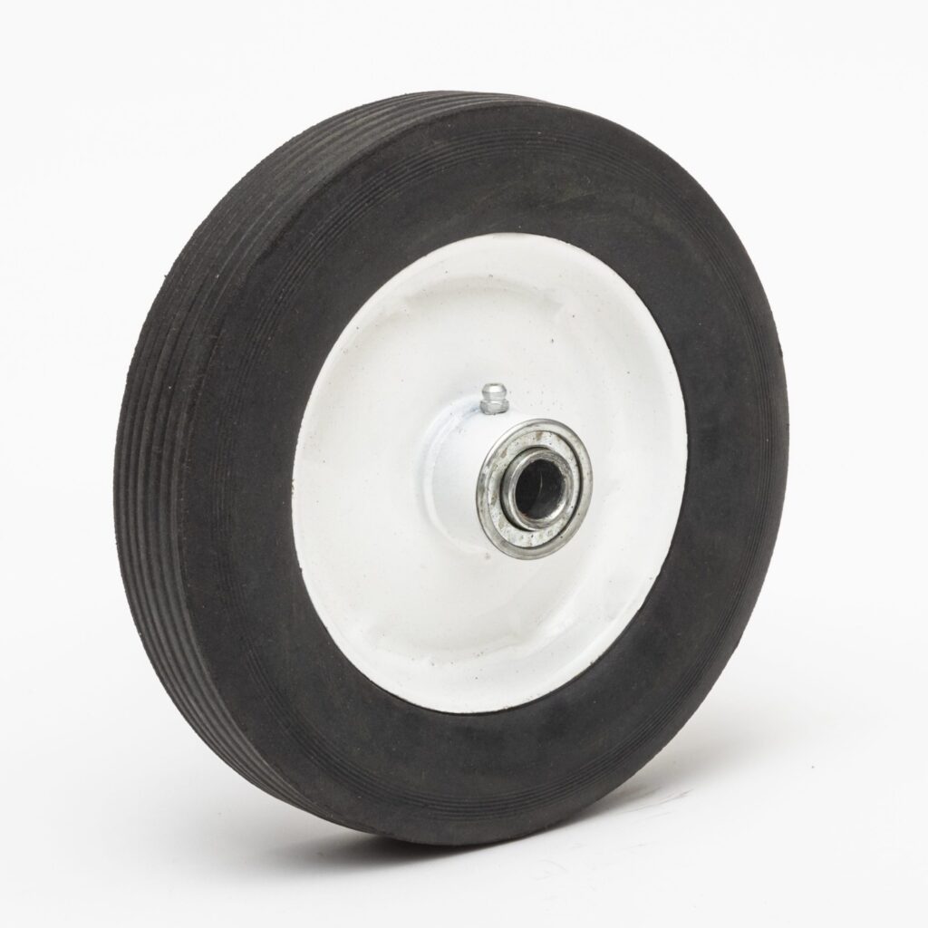 8" Rubber Wheels | Solid Rubber Wheels for Carts & Wagons